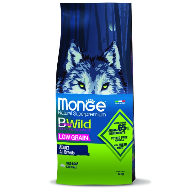 Купить Сухой корм Monge Dog BWild LOW GRAIN для взрослых собак ...